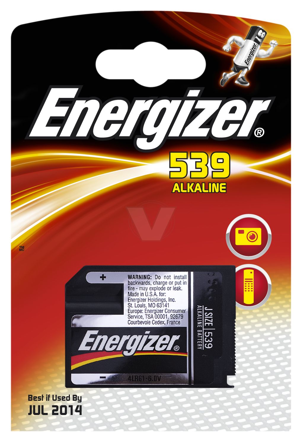 VOLTRONIC B2B SHOP | Energizer Alkaline 4LR61-539-7K67-Flat-Pack - 1er ...